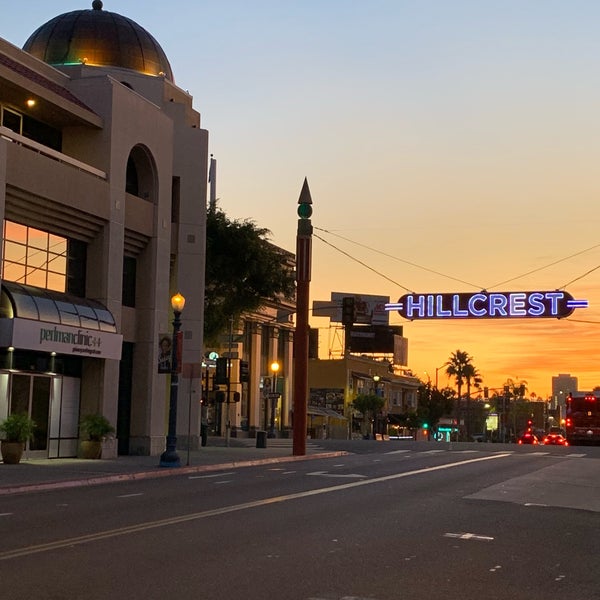 Photos at Hillcrest Sign - Hillcrest - University Ave