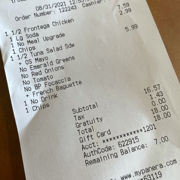 Panera Bread - Bakery