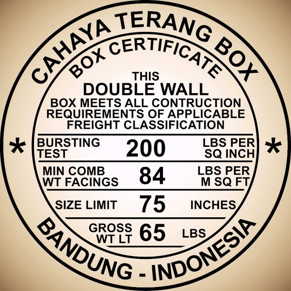 Cahaya Terang Box - Factory in Bandung