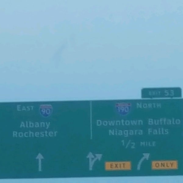 Exit 53 - I-190 / Downtown / Canada / Niagara Falls - Sloan - 1 tip ...