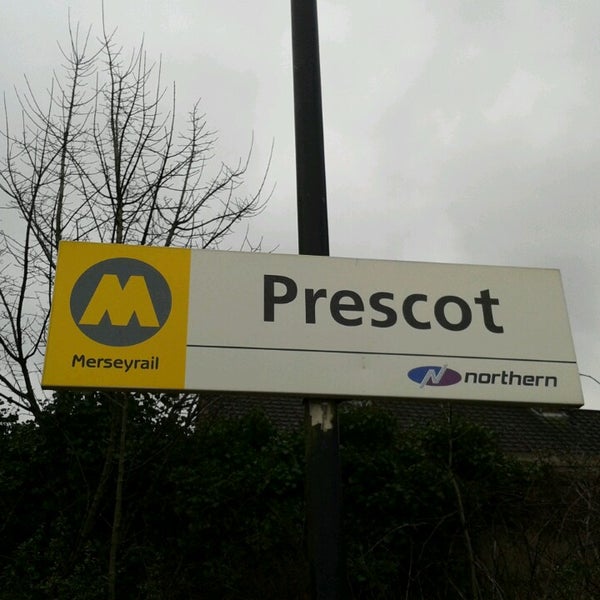 Prescot Railway Station (PSC) - Rail Station in Prescot
