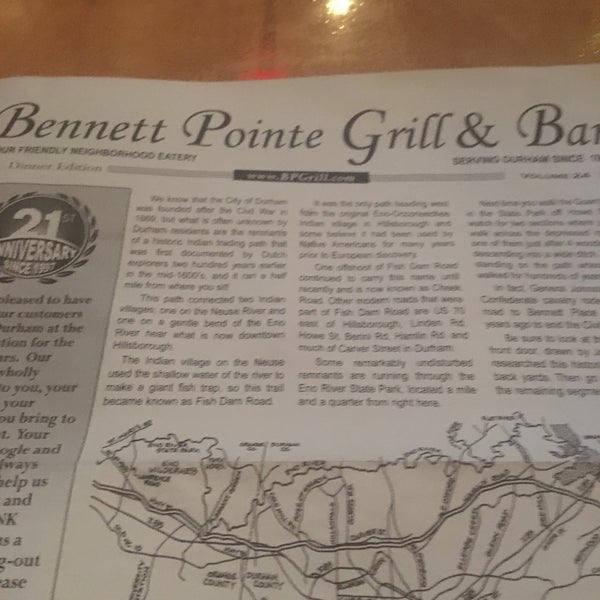 Photos at Bennett Pointe Grill - American Restaurant in Durham