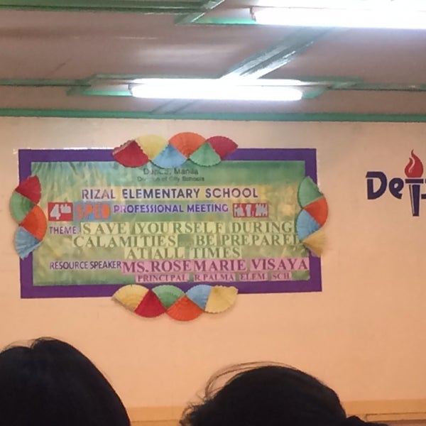 Jose Rizal Elementary School - Tondo - Tayuman St