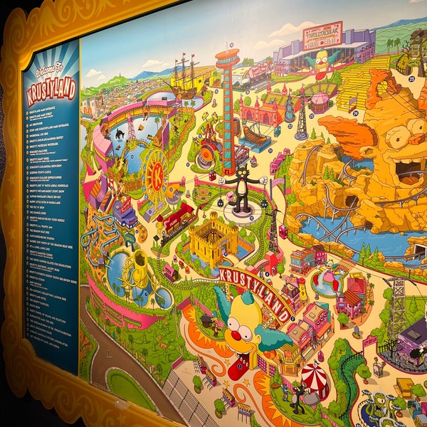 Krustyland Map