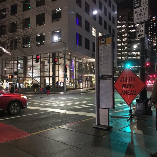 Metro Bus Stop #1050 - Bus Stop in Seattle