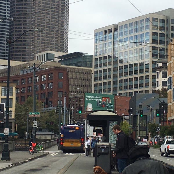 Metro Bus Stop #620 - International District - Seattle, WA