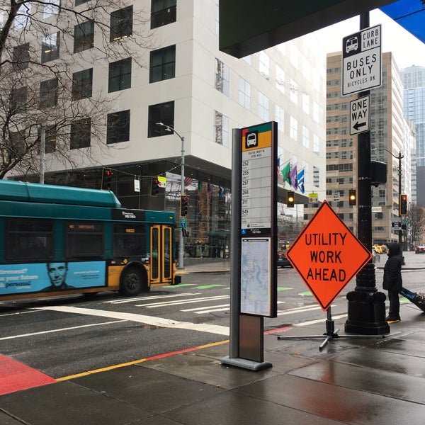 Metro Bus Stop #1050 - Bus Stop in Seattle