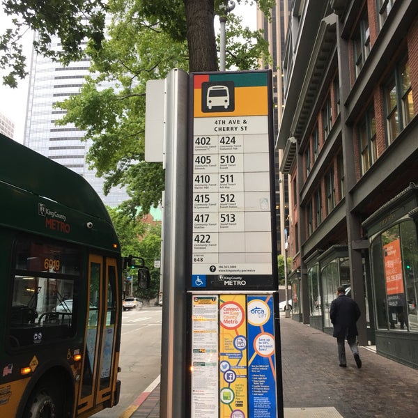 Photos at Metro Bus Stop #648 - Bus Stop in Seattle