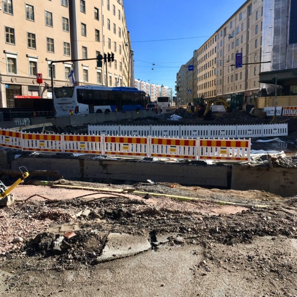 Kurvi - Intersection in Sörnäinen