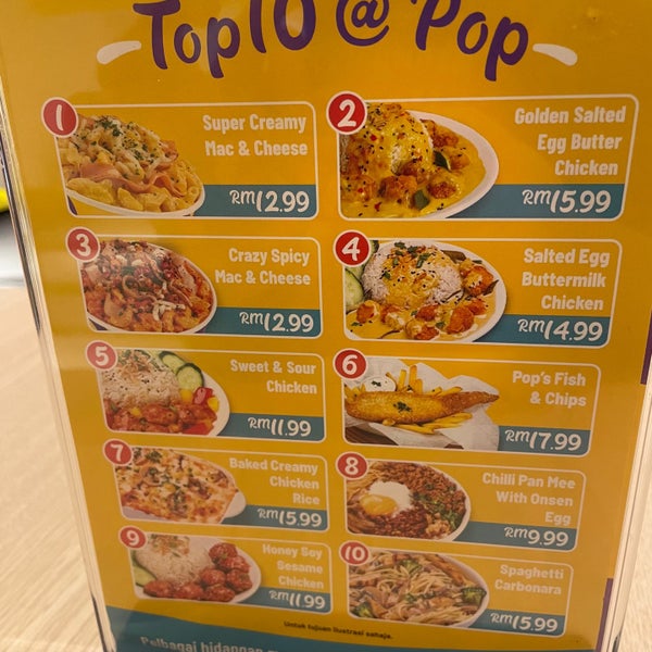 Pop Meals - Fast Food Restaurant in Taman Danau Kota