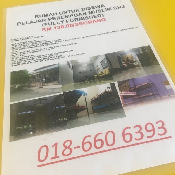 Cafeteria 2, UTeM - Food Court in Ayer Keroh