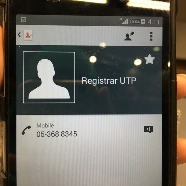 Registration & Examination Unit, UTP - Teronoh, Perak