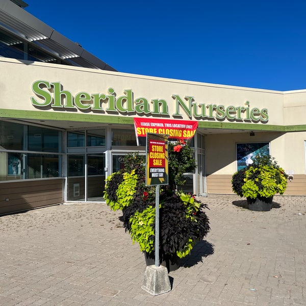 Sheridan Nurseries (Now Closed) - 4077 Hwy 7. E