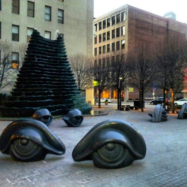 Agnes R Katz Plaza ("Eyeball Park") - Cultural District - 7th Street
