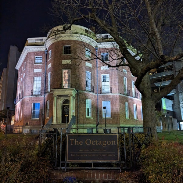 The Octagon House - Connecticut Avenue - K Street - 1799 New York Ave NW