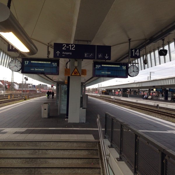 Gleis 14/17 - Mitte - Münster Hauptbahnhof