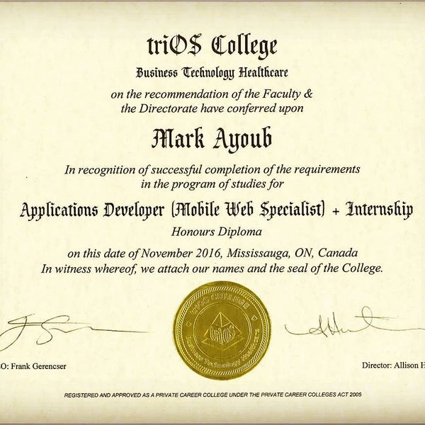 triOS College - City Centre - Mississauga, ON