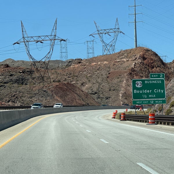Nevada/Arizona State Border - Border Crossing