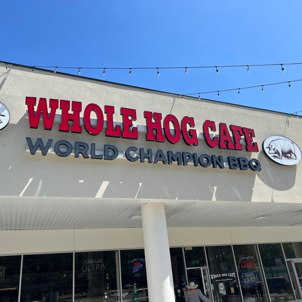 Whole Hog Cafe - 32 tips