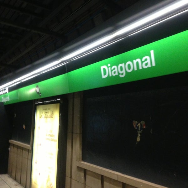METRO Diagonal - La Dreta de l'Eixample - Barcelona, Cataluña