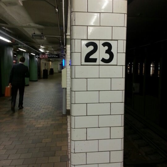 MTA Subway - 23rd St (6) - Flatiron District - E 23rd St