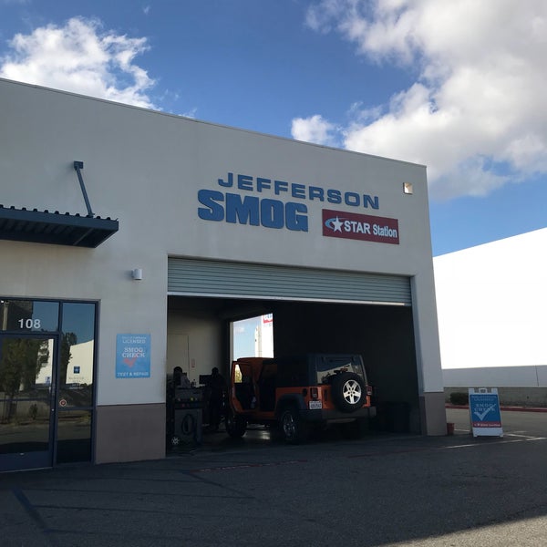 Jefferson Smog - Automotive Repair Shop in South Murrieta Business Corridor
