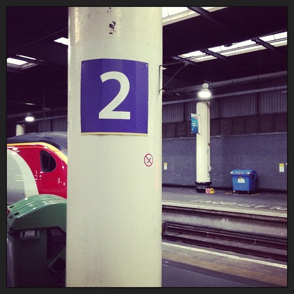 Platform 2 - London Euston Railway Station (EUS)