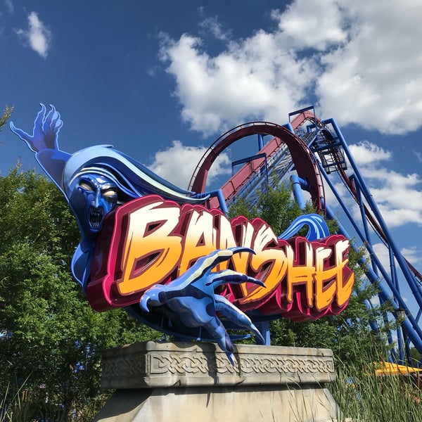 Banshee Roller Coaster Trains