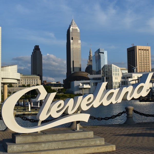 Cleveland Script Sign - Downtown Cleveland - Cleveland, OH