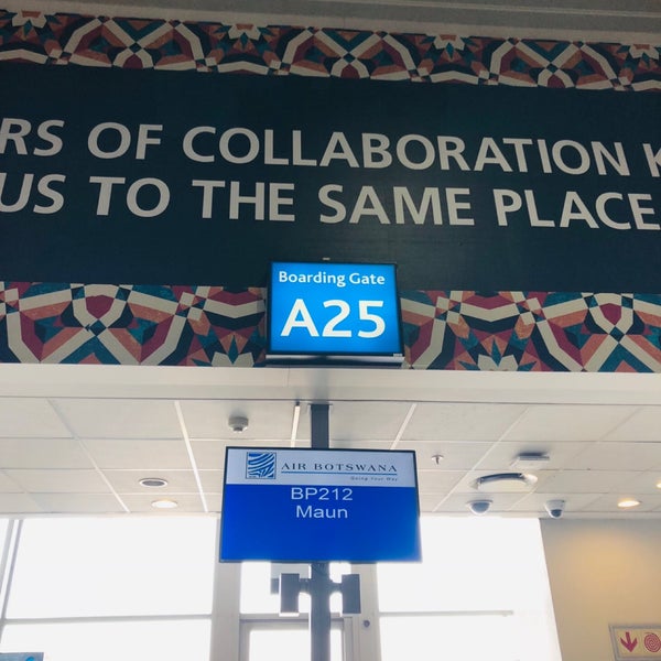 Gate A19 - 30 - OR Tambo International Airport (JNB)