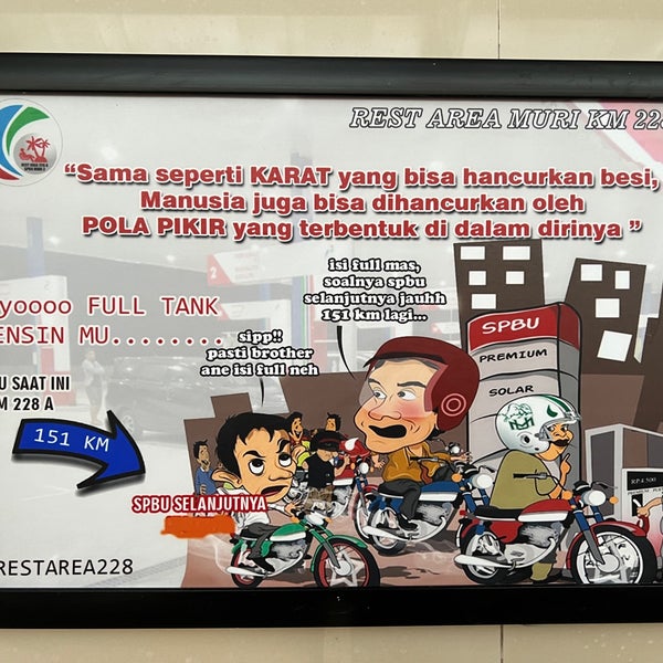 Rest Area KM 228A (SPBU MURI) - Rest Area in Cirebon