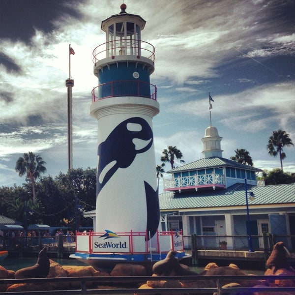 SeaWorld Lighthouse - Sea World Theme Park - 7007 Sea World Dr