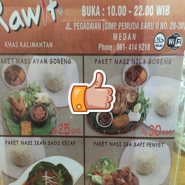 Warung Rawit Khas Kalimantan - Indonesian Restaurant in Medan