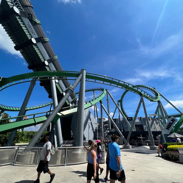 The Hulk Ride At Universal Studios