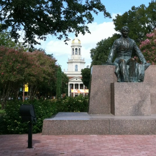 Judge Baylor Statue - Baylor University - 1 tip