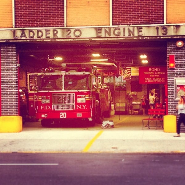 FDNY Ladder 20/Engine 13 - Fire Station in NoLita