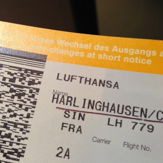Photos at Lufthansa Flight LH 779 - Plane in Singapore