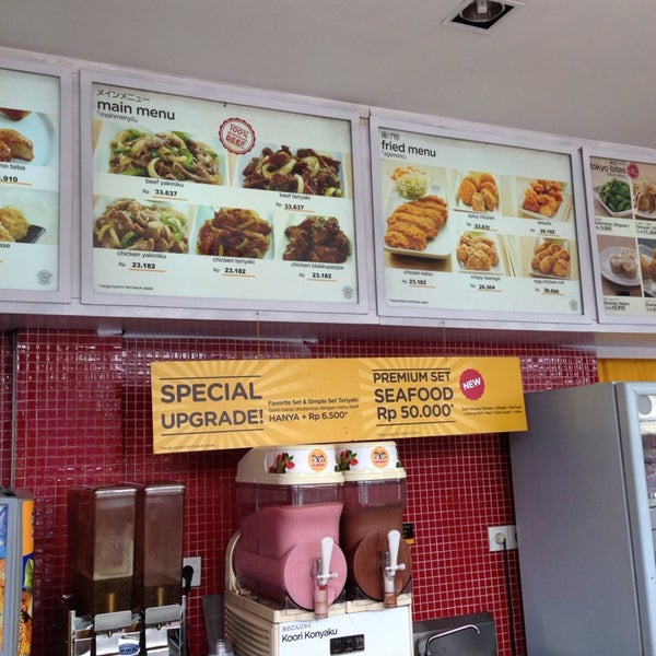 Hoka Hoka Bento Menu