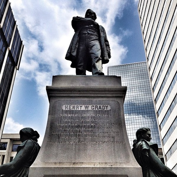 Henry W Grady Statue - Five Points District - Marietta St NW