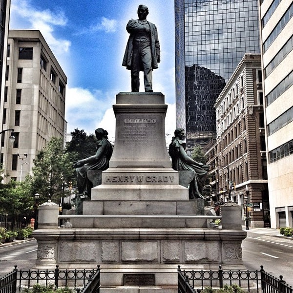 Henry W Grady Statue - Five Points District - Marietta St NW
