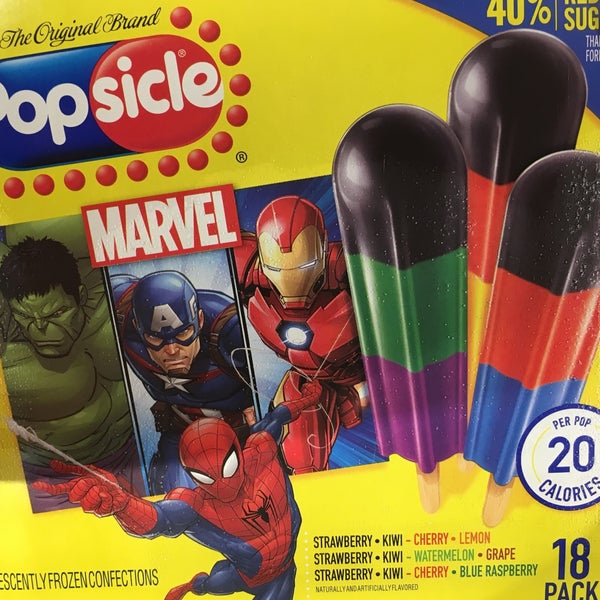 Popsicle Marvel Super Heroes