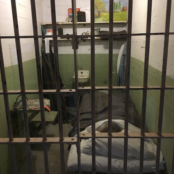 Al Capone's Cell #181 - Historic Site in Alcatraz