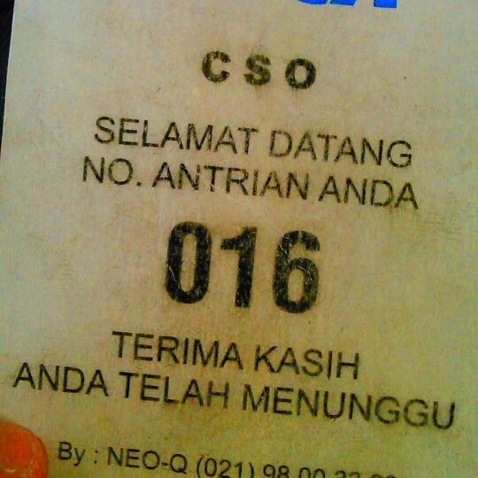 Bank BCA KCU Ruko Kelapa Gading Center - Jl. Kol. H. Barlian Km.9,5