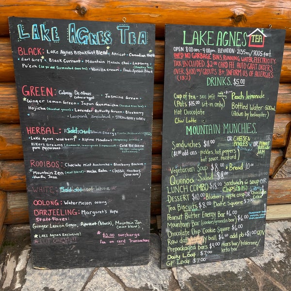 Lake Agnes Tea House - 16 tips