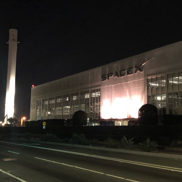 Spacex Hawthorne Night