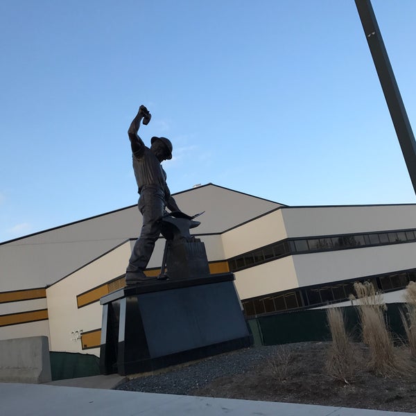 Boilermaker Statue - Student Center in West Lafayette