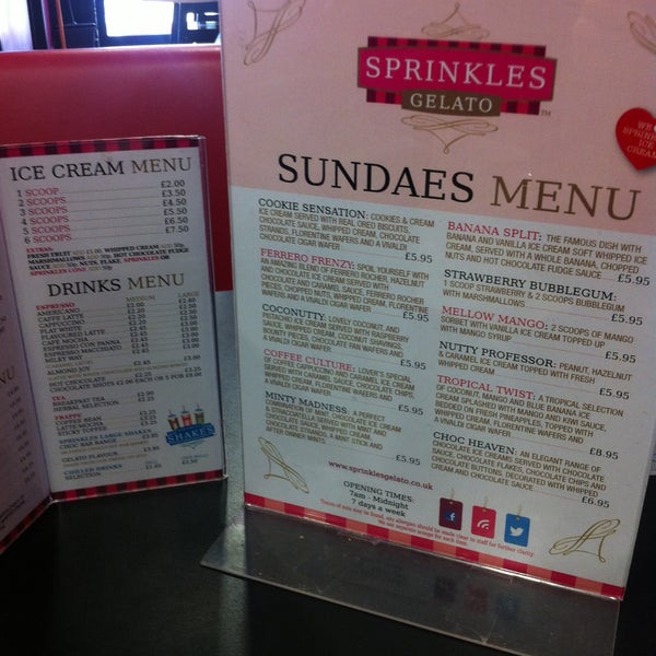 Photos at Sprinkles Gelato - 160 Portswood Rd