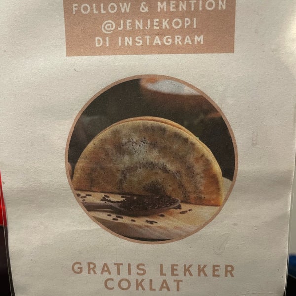 Jenje Kopi X Lekker Story - Jl Maulana Hasanudin Blok A4 No 32
