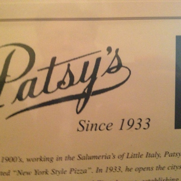 Photos at Patsy's Pizzeria - Upper East Side - 206 E 60th St
