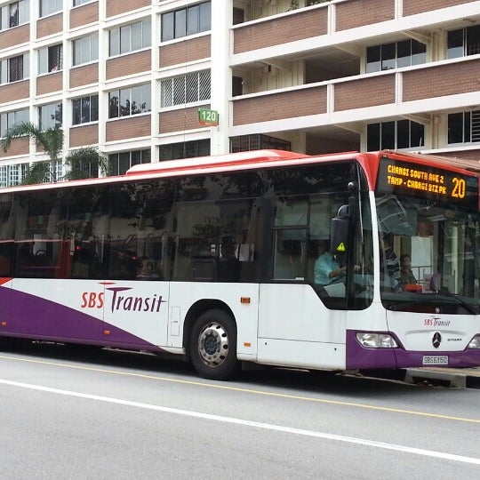 SBS Transit: Bus 20 - Bus Line in Tampines